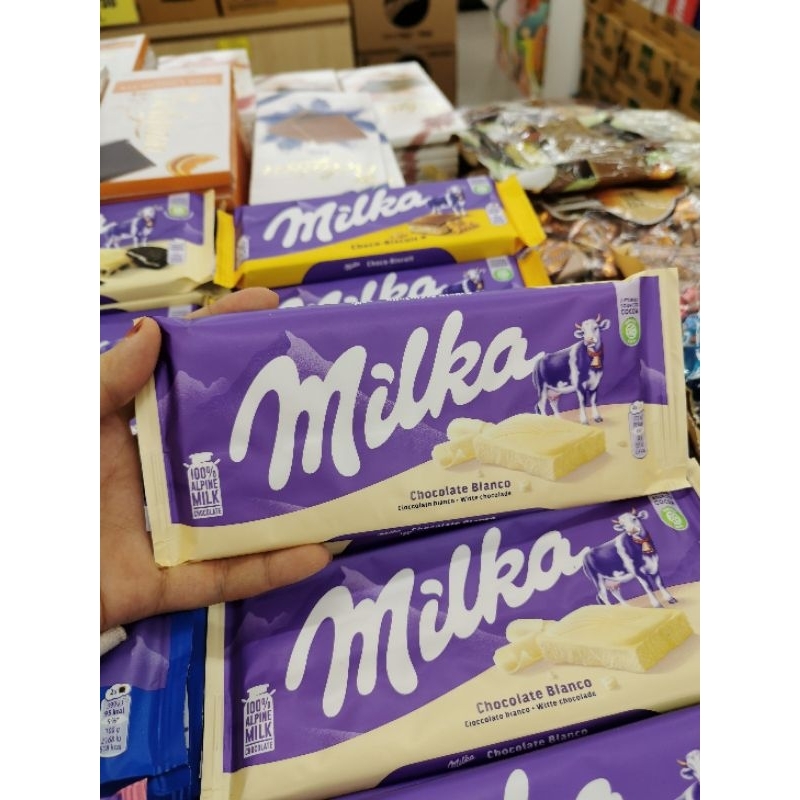 Milka Chocolate Bar 100g | Shopee Malaysia