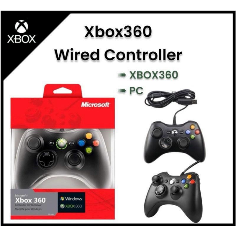XBOX 360 CONTROLLER FOR PC/XBOX 360 [PLUG/PLAY] | Shopee Malaysia