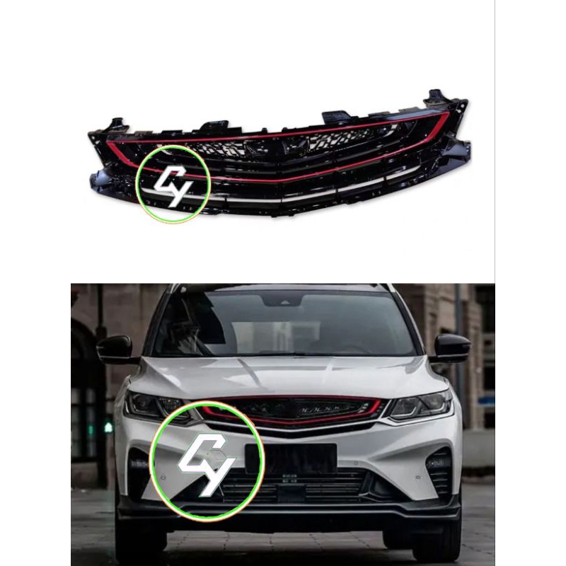 PROTON X50 ( GEELY) WITH LOGO FRONT GRILLE DEPAN SARONG GRILL grill ...