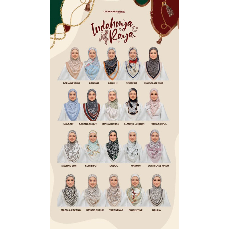 leeyanarahman- edisi indahnya raya | Shopee Malaysia