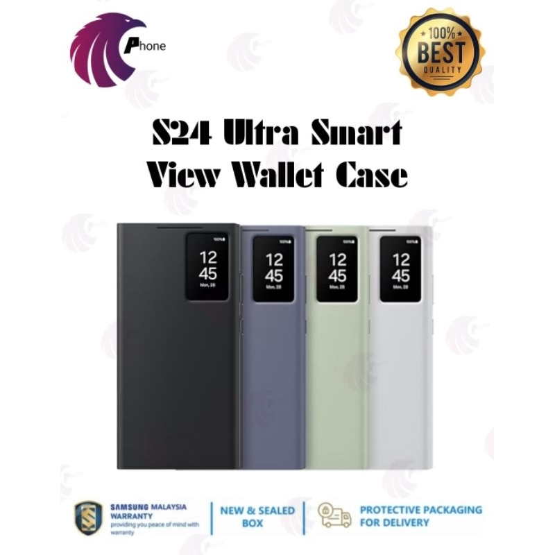Samsung Galaxy S24 Ultra Smart View Wallet Case | Shopee Malaysia