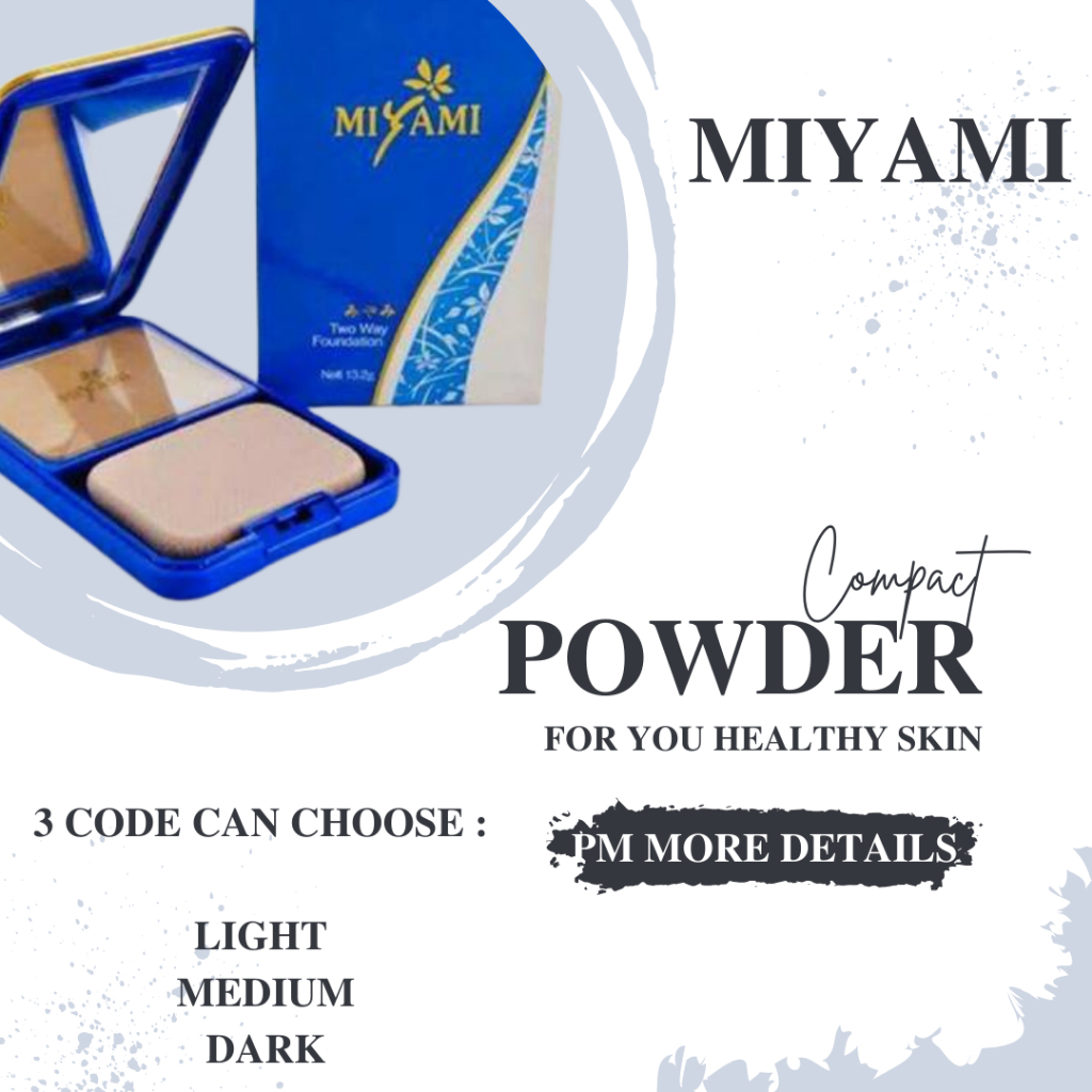 Miyami Compact Powder 💯ORIGINAL💯 | Shopee Malaysia