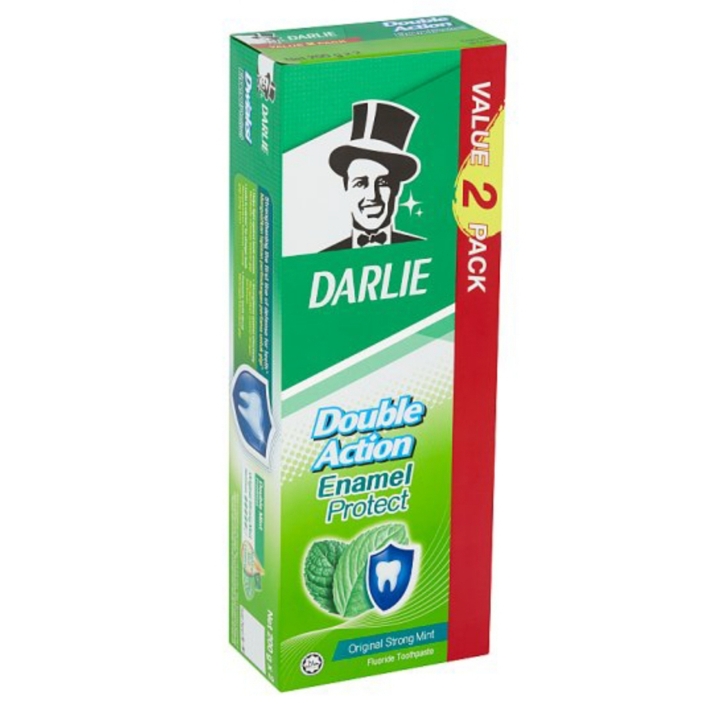 DARLIE DOUBLE ACTION TOOTHPASTE 200G X 2 | Shopee Malaysia