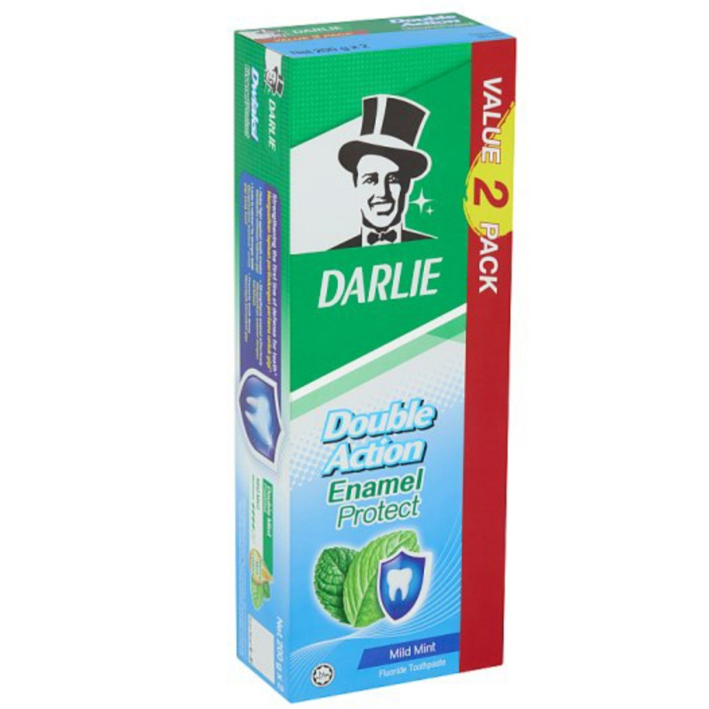 DARLIE DOUBLE ACTION TOOTHPASTE 200G X 2 | Shopee Malaysia
