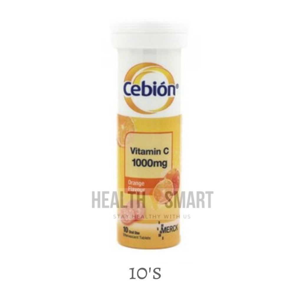 Cebion Vitamin C 1000mg / Vitamin C 1000mg with Calcium Effervescent ...