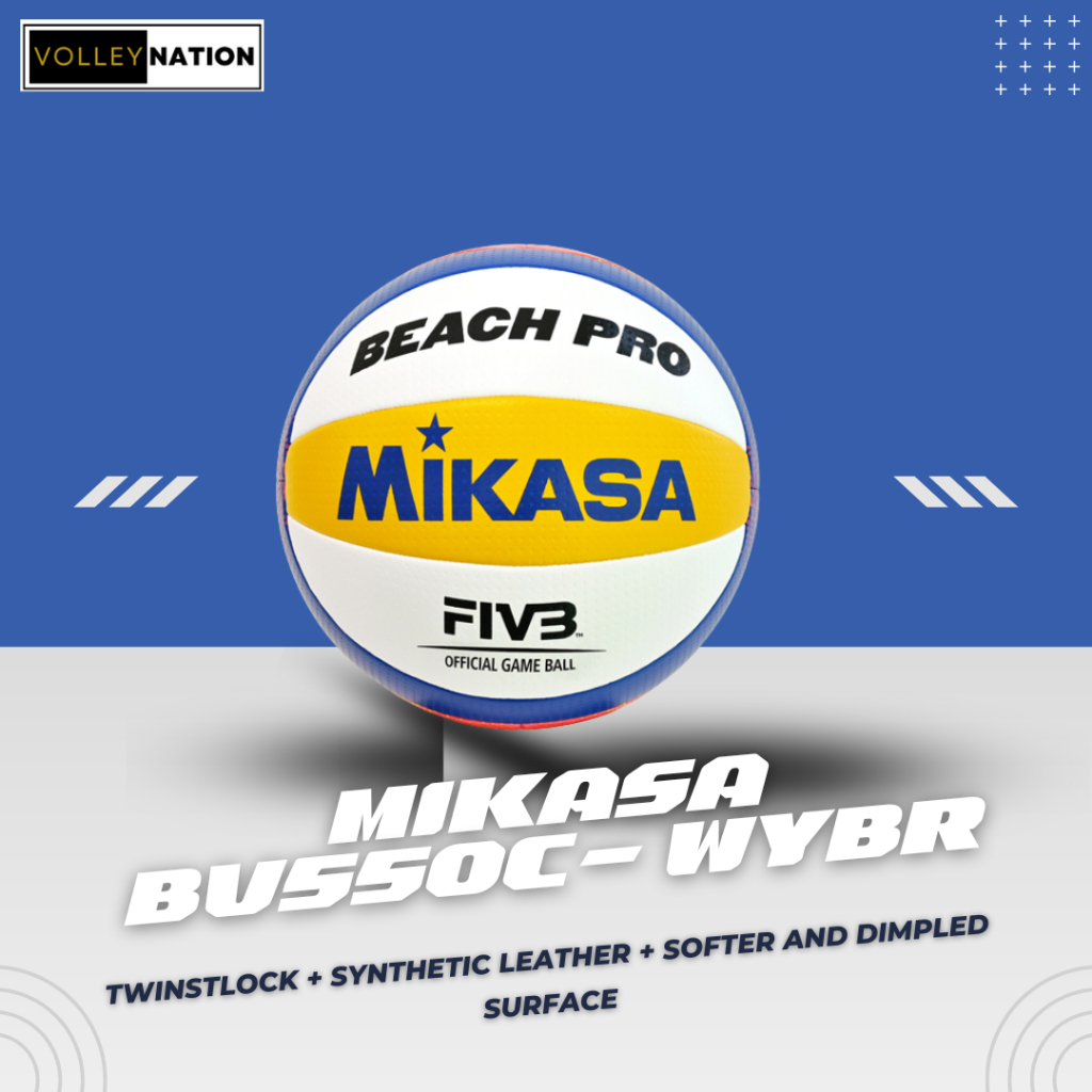 Mikasa BV550C-WYBR Volleyball | Shopee Malaysia