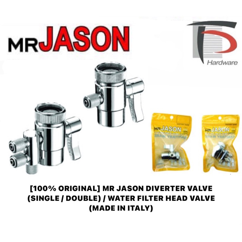 [100% ORIGINAL] MR JASON DIVERTER VALVE (SINGLE / DOUBLE) / WATER ...