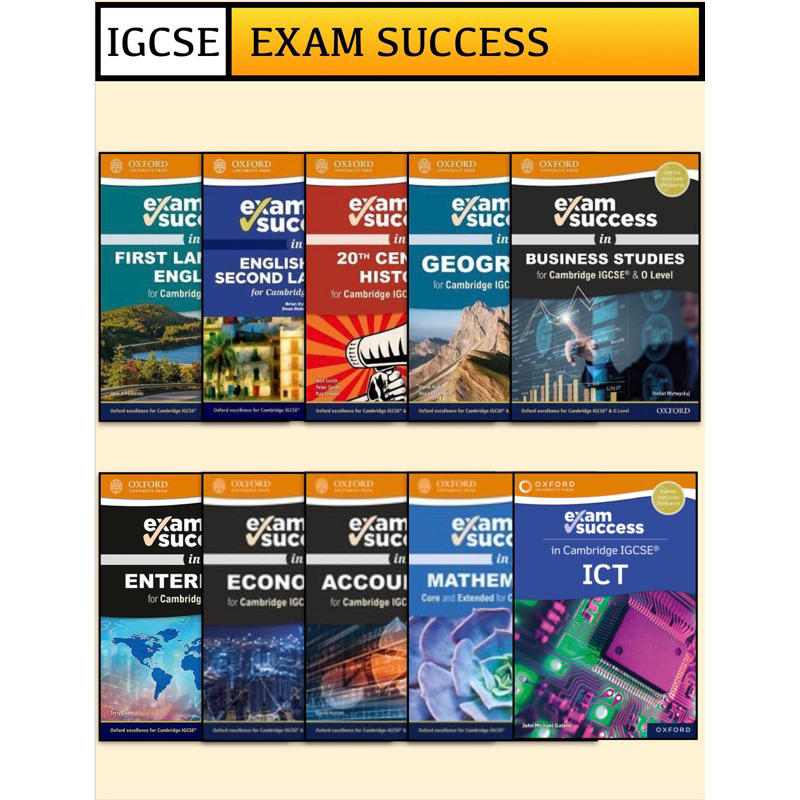 (PRINTED BOOK) Exam success for IGCSE | Shopee Malaysia