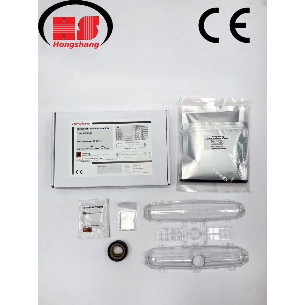 HONGSHANG HCRK S2 Cast Resin Joints (Low Voltage) 4 Cores - Cable Size ...