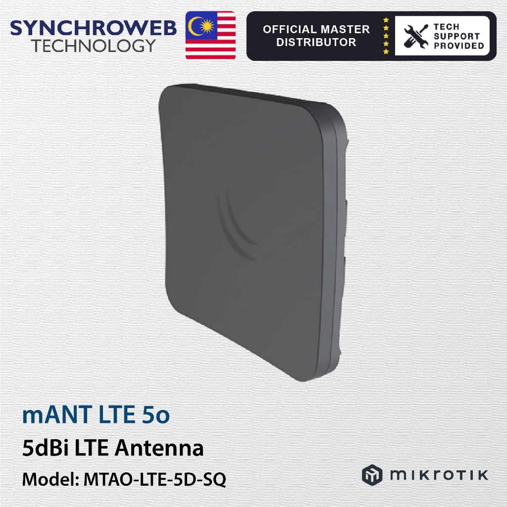 Mikrotik mANT LTE 5o 5dBi LTE antenna with 2 x SMA connectors | Shopee ...