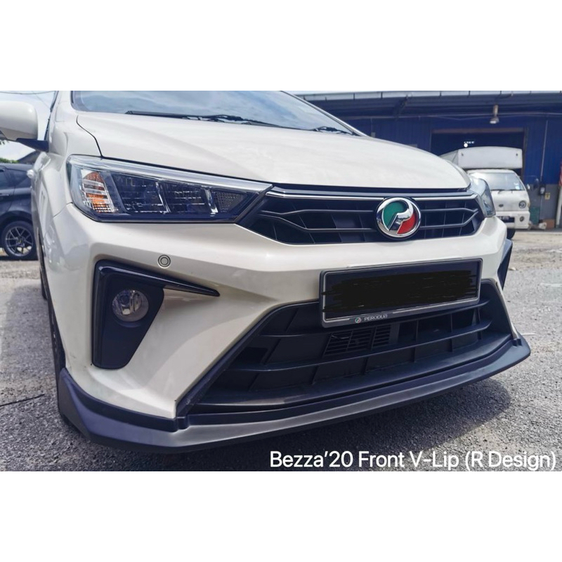Perodua bezza 2020 2021 2022 2023 mugrn R style front bumper lip skirt ...
