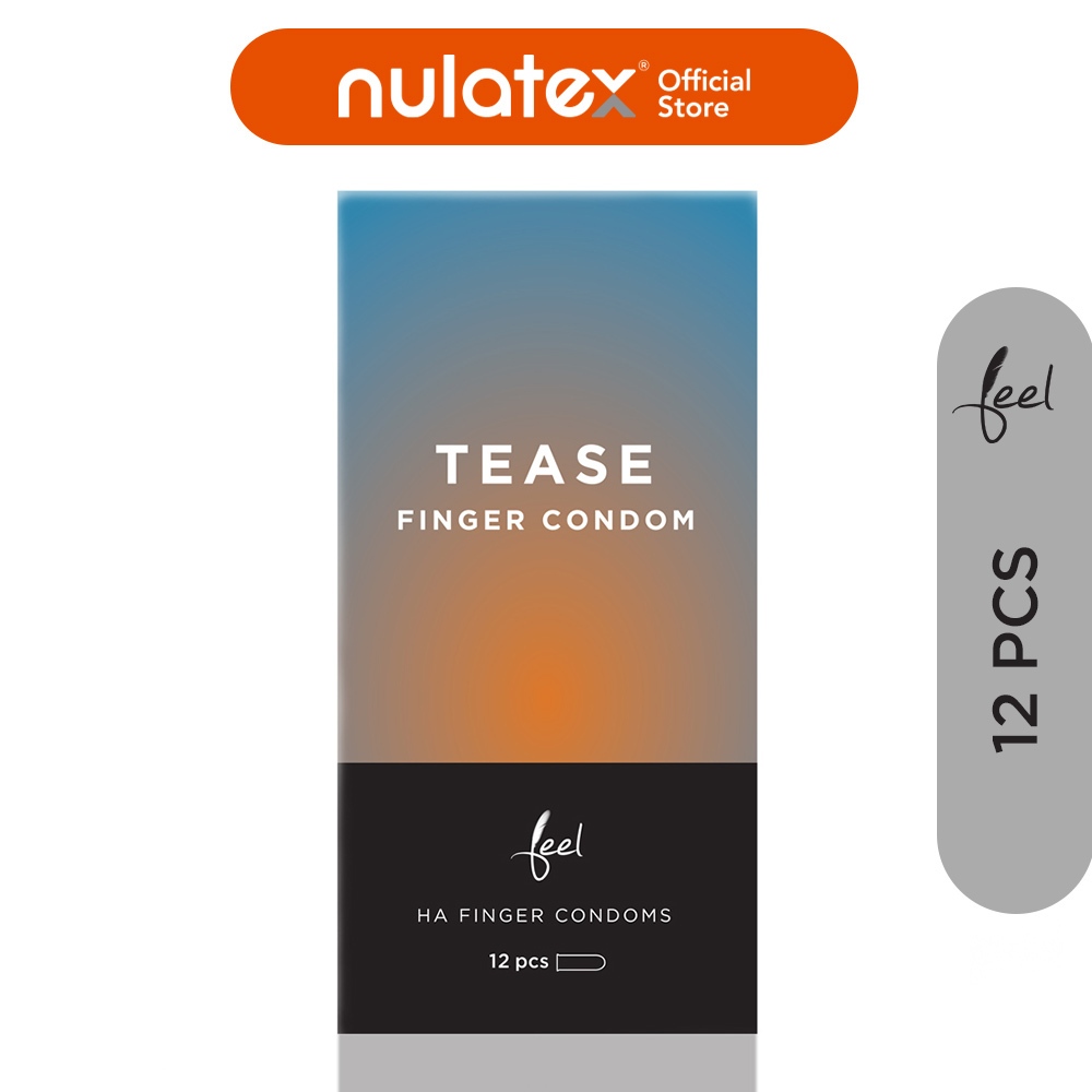 Nulatex Feel Tease Finger Condoms Hyaluronic Acid (12 Pcs) Kondom Jari ...