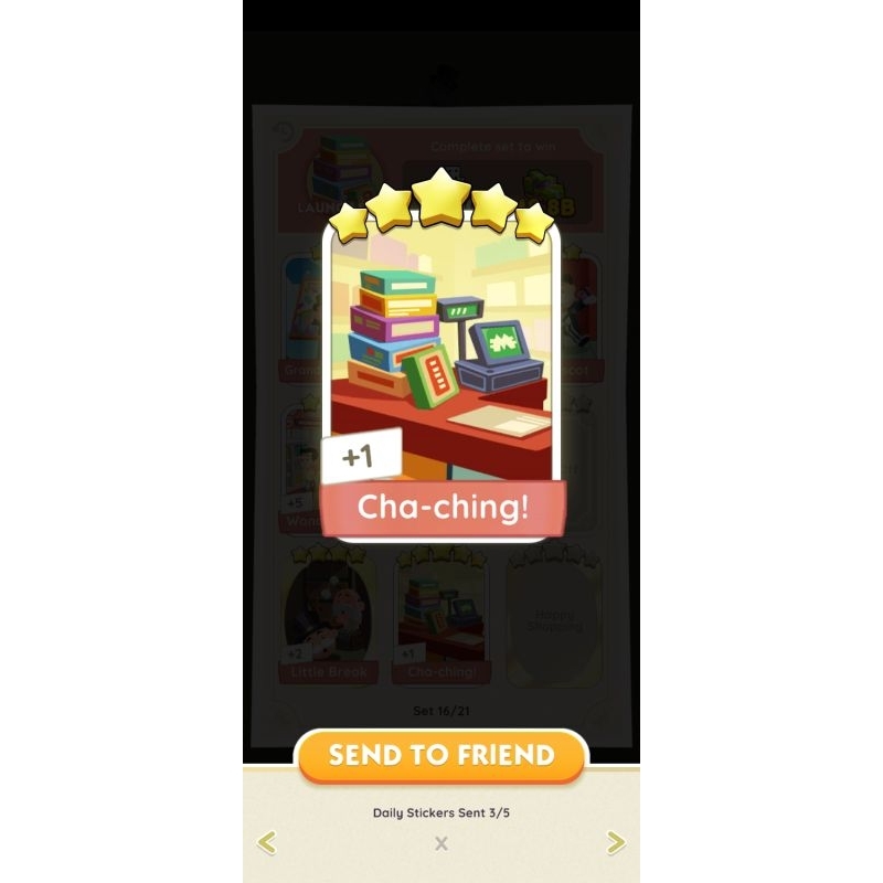 Cha-ching! Monopoly Go Sticker | Shopee Malaysia