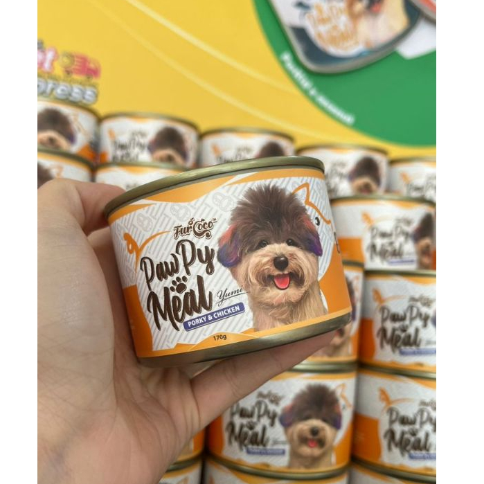 （Buy 10 Free 1）Furcoco Pawpy Dog Canned Food 170g Furcoco 椰子油狗罐头 170g 买 ...