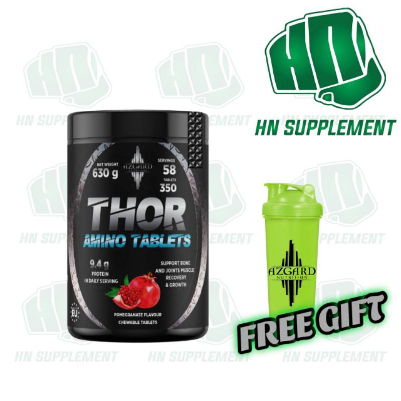 AZGARD THOR AMINO TABLET (350 TABLETS) | Shopee Malaysia
