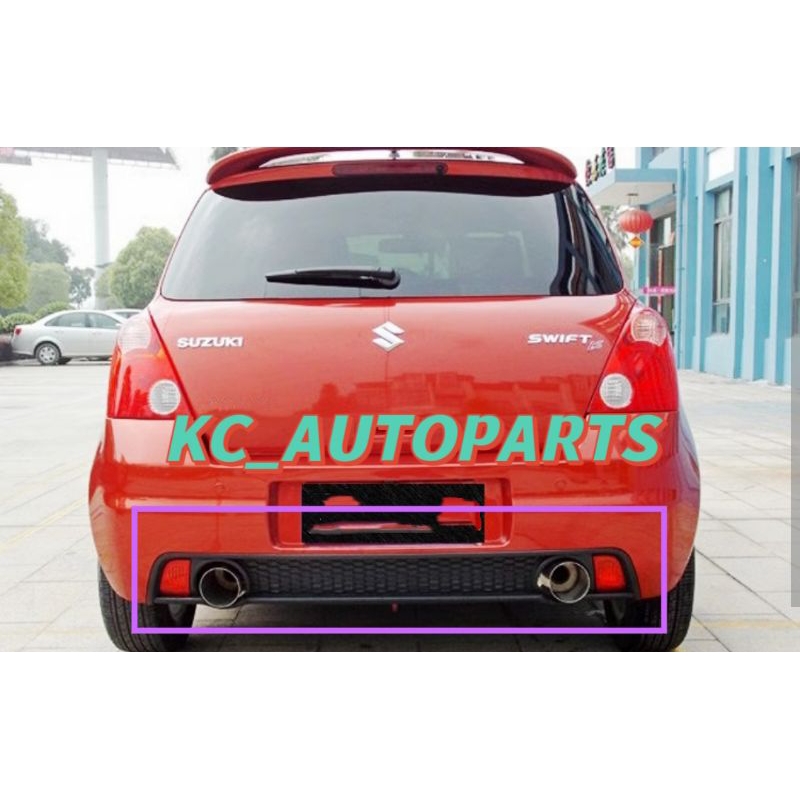 Suzuki Swift GLX RS415 ZC21 ZC31 REAR BUMPER GRILL Rear Bumper Lamp ...