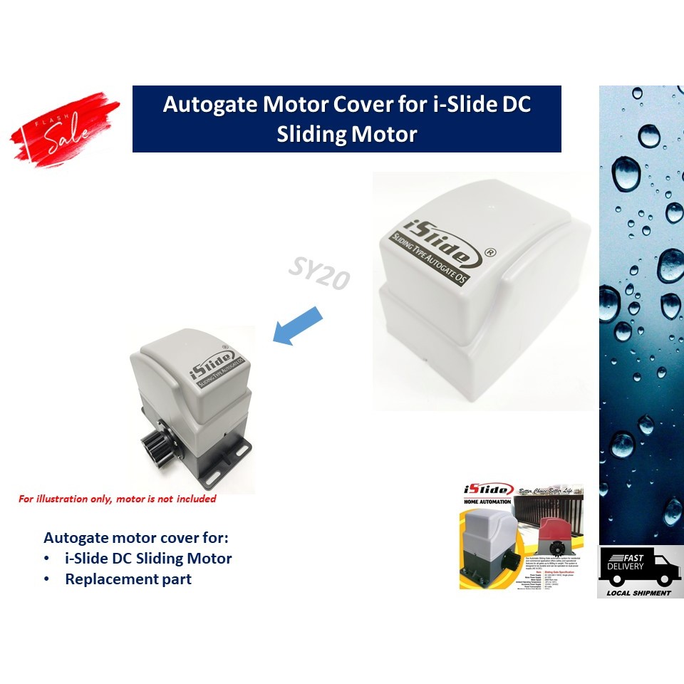 Autogate Sliding Motor Top Cover for i-Slide DC Sliding Motor Cover ...