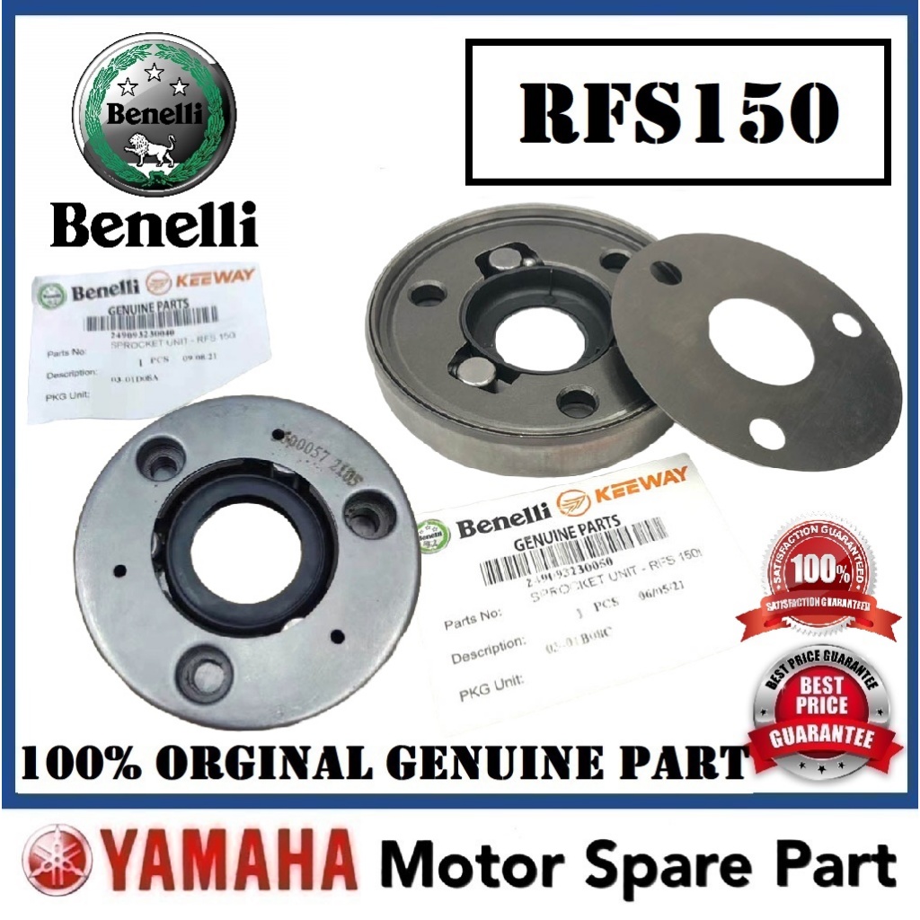 100% ORIGINAL BENELLI RFS150i CLUTCH ONE WAY 0 249093230040 ...