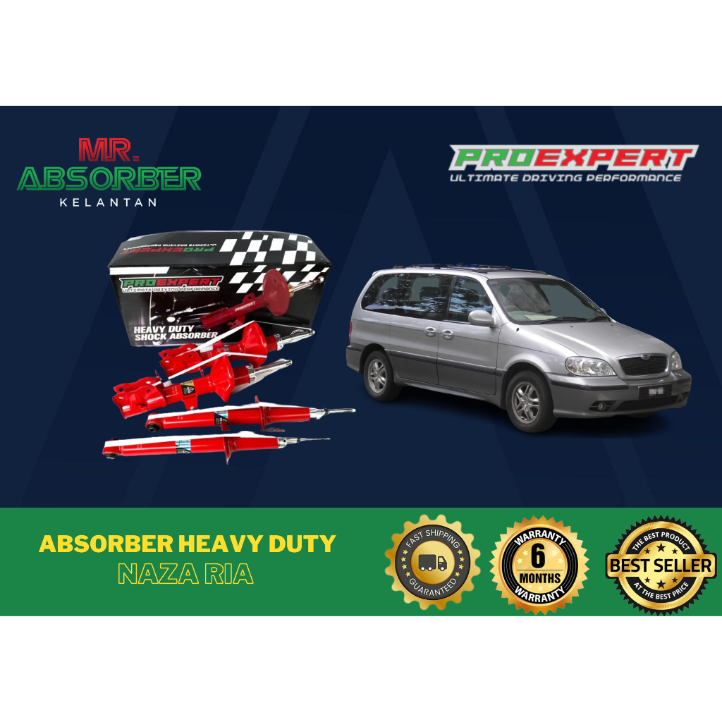 Absorber Pro Expert Heavy duty kia carnival/Naza Ria set | Shopee Malaysia