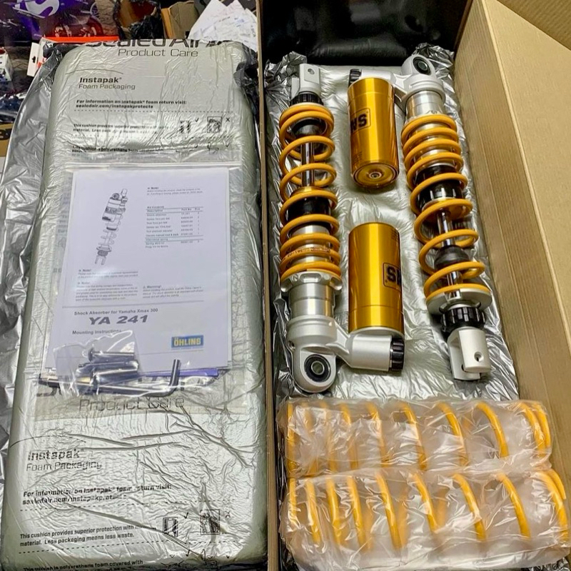 100%ORIGINAL OHLINS YA241 Yamaha X-MAX XMAX YA 241 OHLINS GENUINE PARTS ...