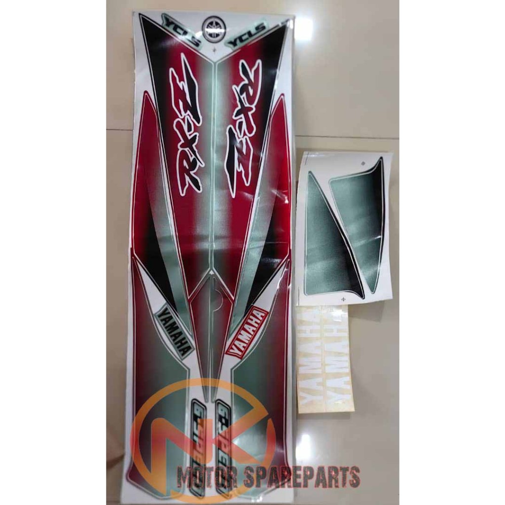 Rxz mili (9) Green Stripe set/Sticker body set (100% RunCing Stock lama ...