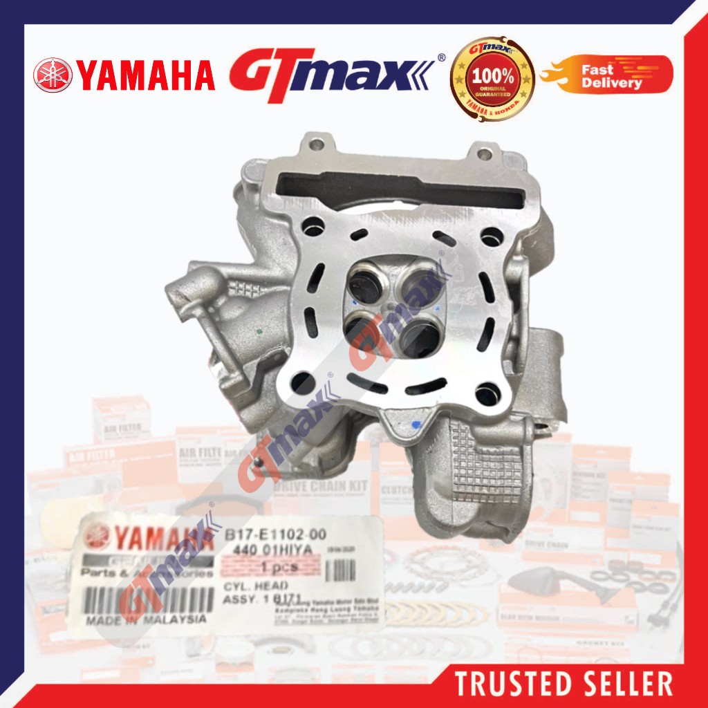 [100% ORIGINAL YAMAHA]Y15 HEAD Y15 CYLINDER HEAD Y15Z Y15ZR BLOCK HEAD STANDARD YSUKU - B17 ...