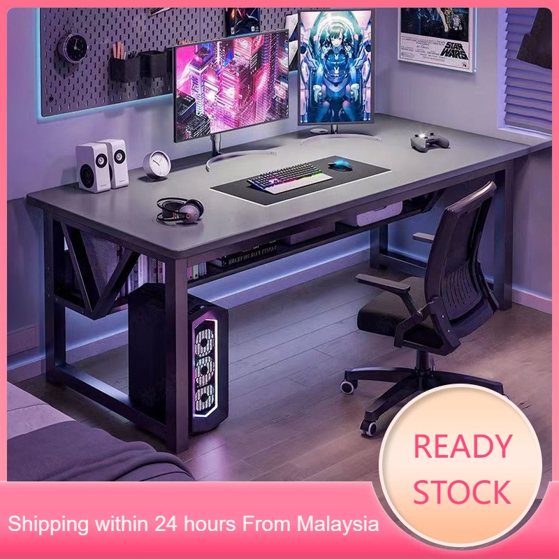 【In Stock】Gaming Tables meja gaming PC Laptop Table Meja belajar ...