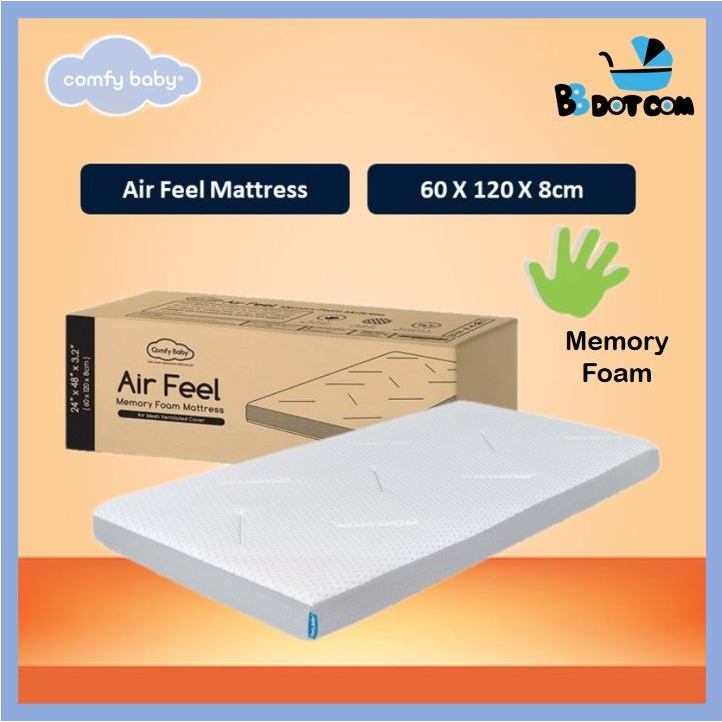 Comfy Baby® Air Feel Memory Foam Mattress (60 X 120cm x 8cm) | Shopee Malaysia
