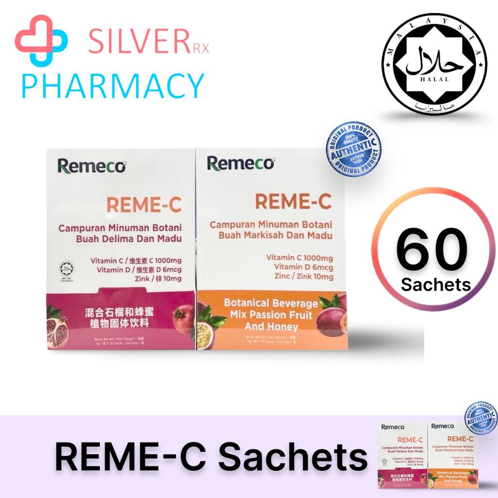 REME-C Vitamin C 1000mg Sachets [30 Sachets] | Shopee Malaysia