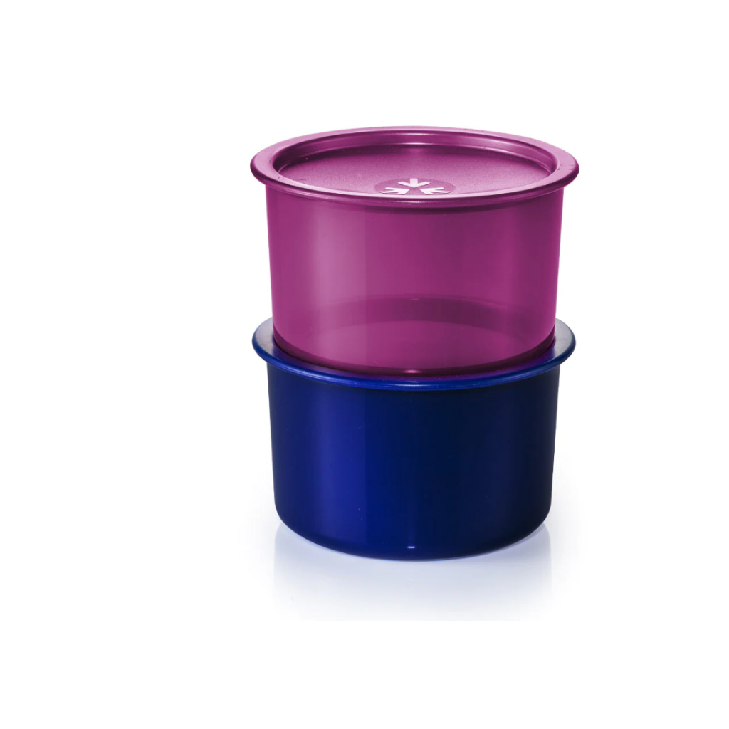 Tupperware One Touch Topper Small 950ml/ Tupperware Polka Dot One Touch Canister 1.25L | Shopee ...