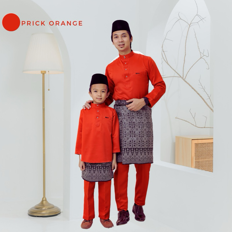 [ BRICK OREN -- OREN BATA ] MAJU MELAYU SLIMFIT MODERN / BAJU MELAYU ...