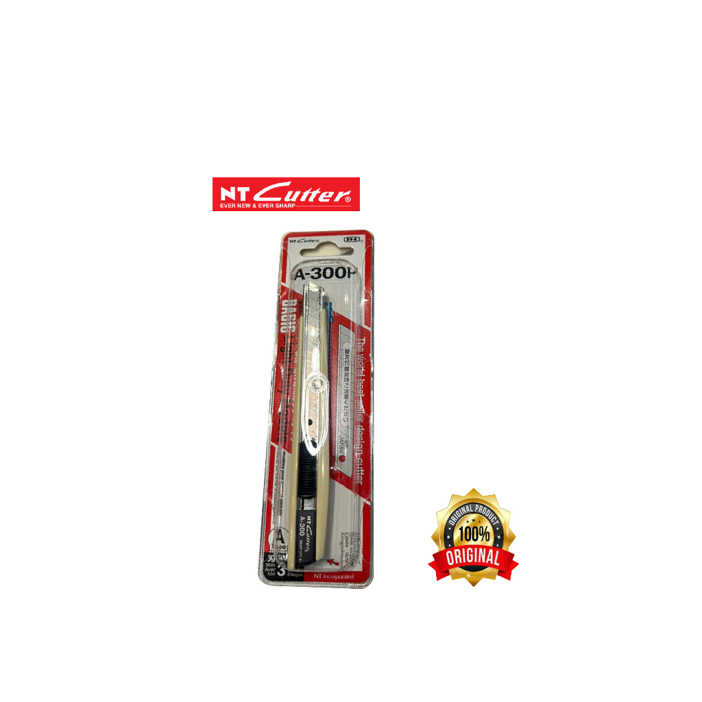 [100% ORIGINAL] NT CUTTER KNIFE A-300P | Shopee Malaysia