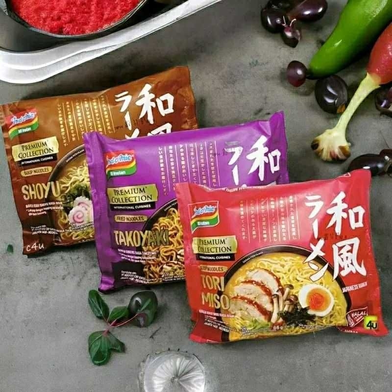 INDOMIE - Japanese Ramen Series - Premium Collection | Shopee Malaysia