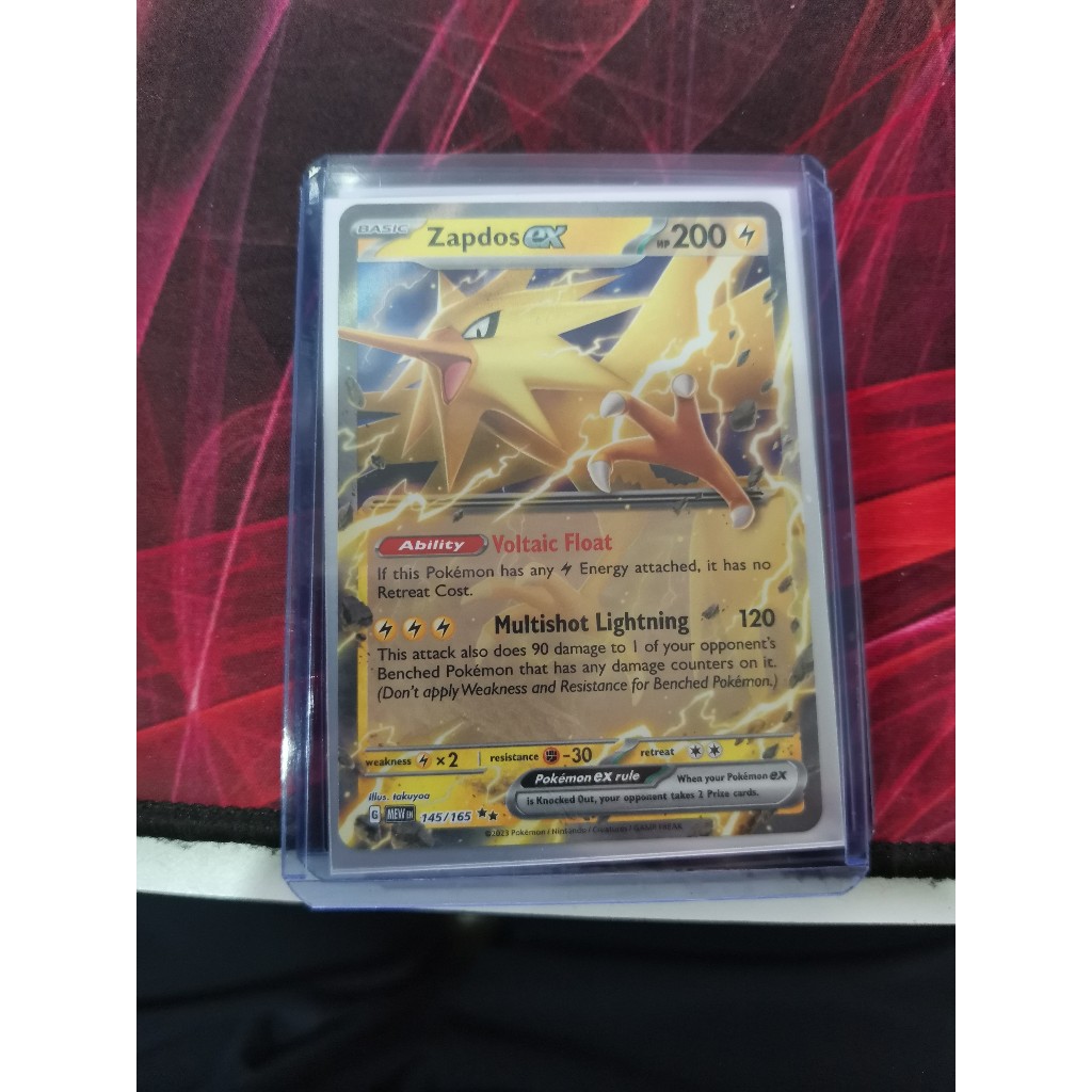 POKEMON CARD 151 ZAPDOS EX 145/165 | Shopee Malaysia