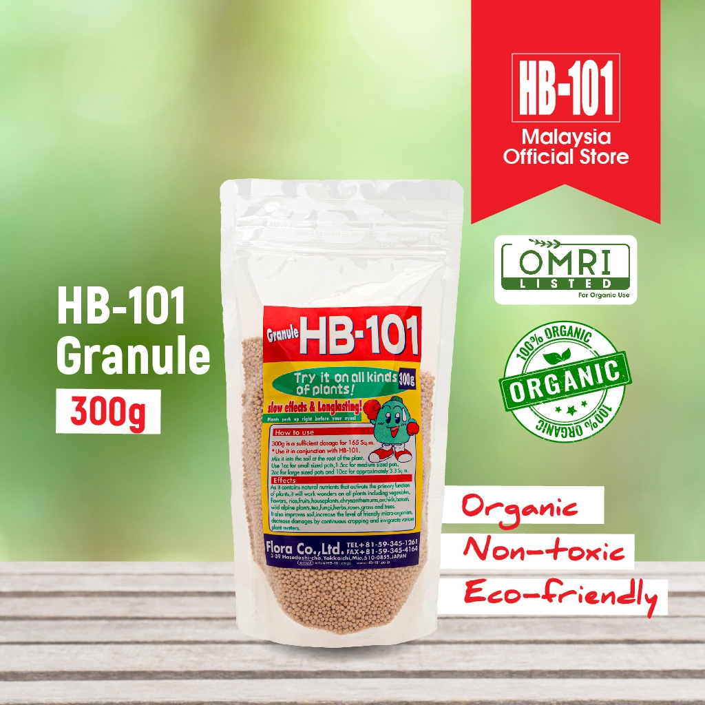 HB-101 Plant Vitalizer, Granular Type, Bio-stimulant Fertilizer (1 kg) | Shopee Malaysia