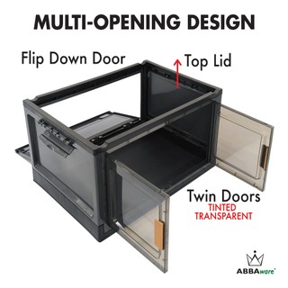 ABBAware 1/2/3/4/5 Layers Large Capacity Storage Cabinet/ Twin Doors ...