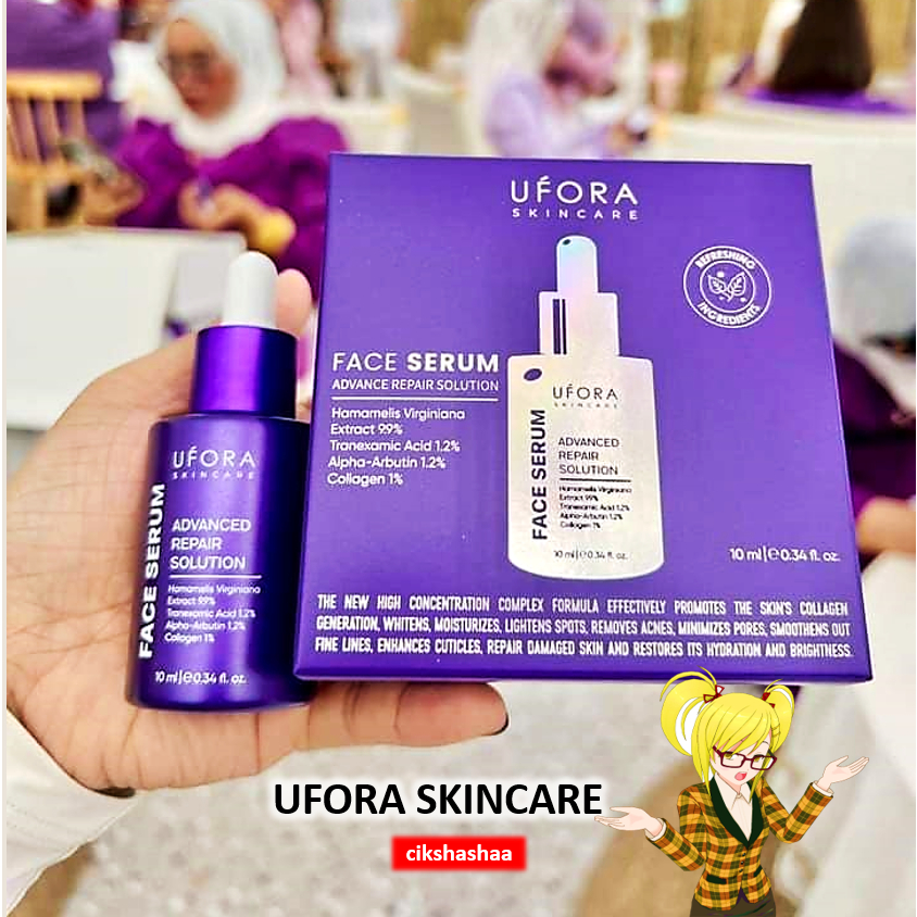 💯𝗢𝗥𝗜𝗚𝗜𝗡𝗔𝗟💕 UFORA FACE SERUM - Advance Formula Limited | Shopee Malaysia