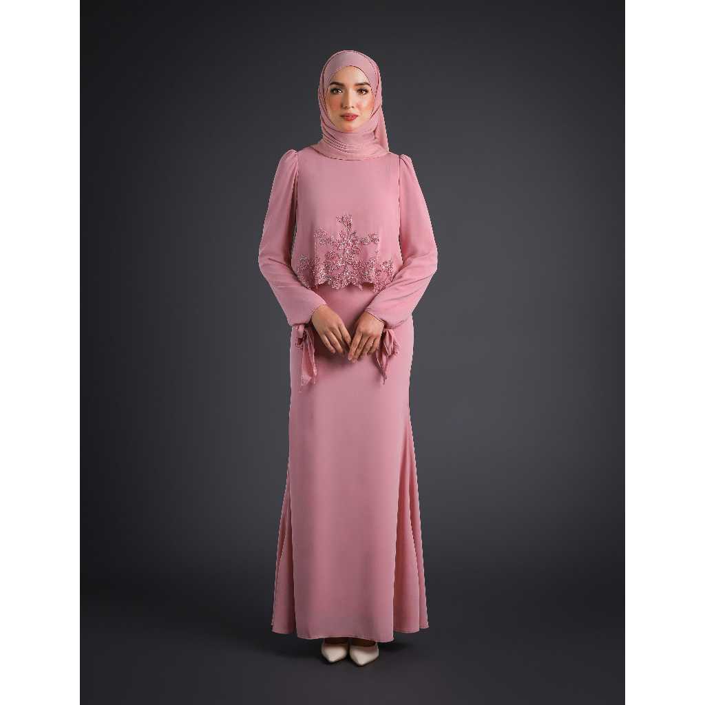 HIJABISTAHUB DRESS RAYA 2024 NEW COLLECTION RAYA NERISSA DRESS MODEN ...