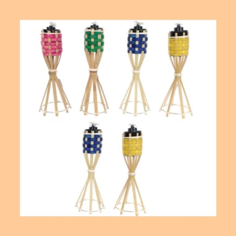 [Ready Stock] HICOOK 6 Pcs 30cm Pelita Buluh Raya Kerosin Minyak Tanah ...