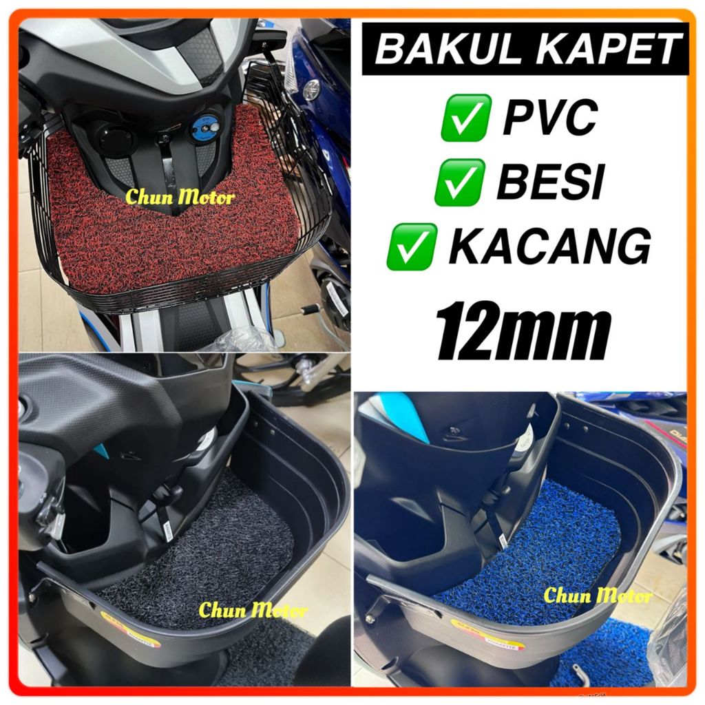 Kapet Bakul Motor / Carpet Basket Besi Basket PVC Basket Kacang Raga ...