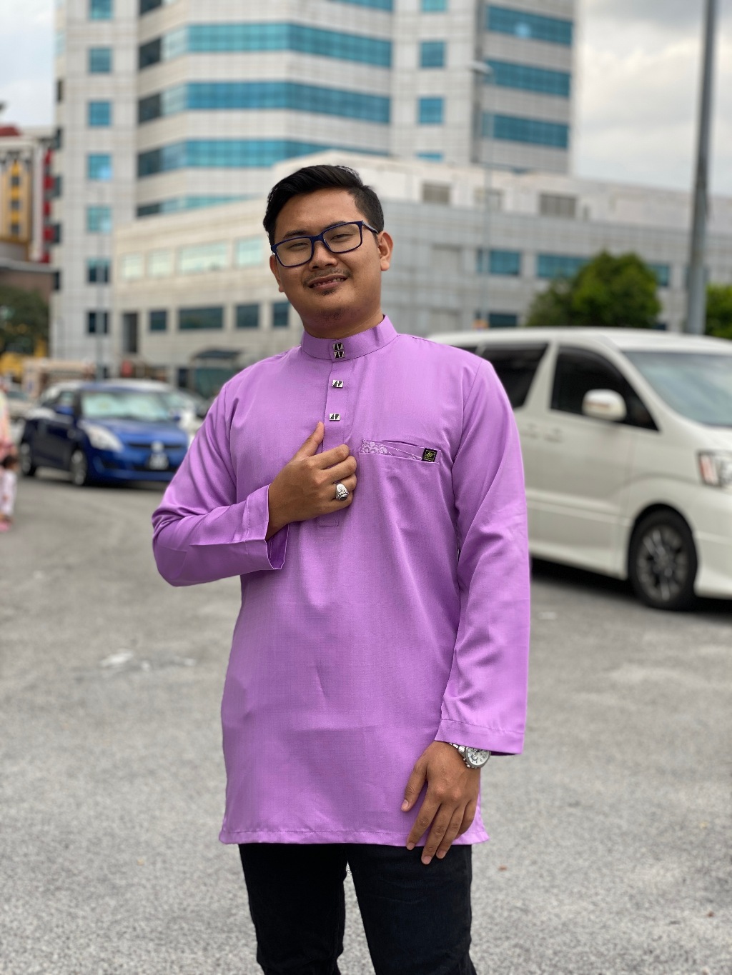 KURTA DEWASA [ ready stok ] MATERIA SAKURA SILK BERKOLER CEKAK MUSANG ...