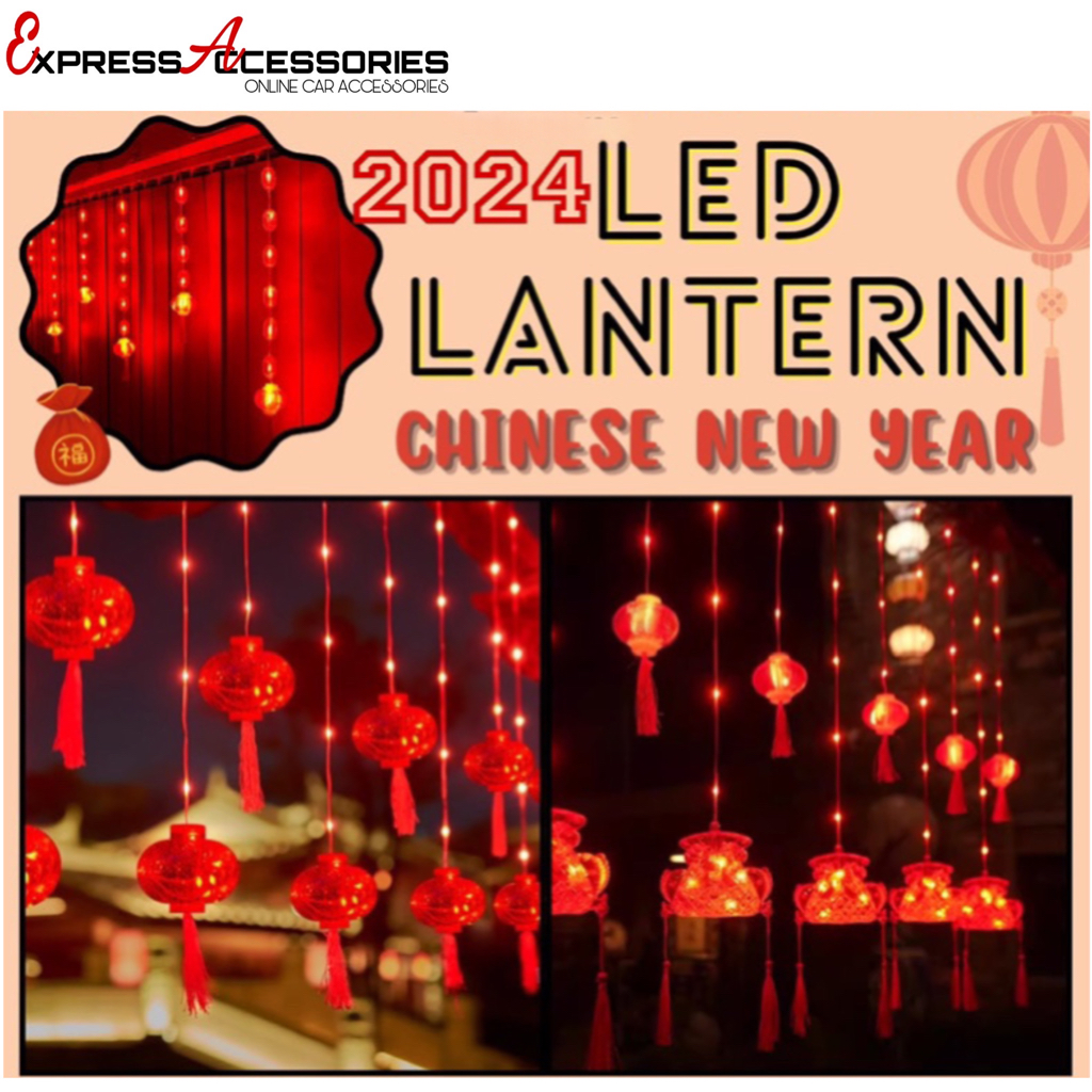 Ready Stock 2024 CNY LED Lamp Light Lantern Chinese New Year Temple ...