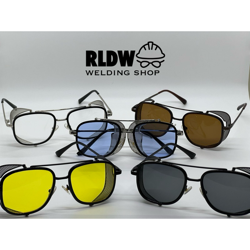 Sunglass Cermin mata hitam Sunglasses Safety Sunglass Working Eyewear ...