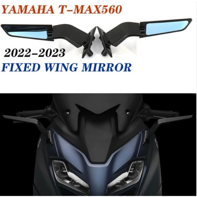 TMAX T-MAX WINGLET SIDE MIRROR Sports Wing Mirrors (New Stock New Model ...