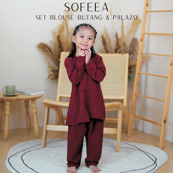 Sofeea - Baju Budak 2 tahun - 10 tahun Kain Cey Ironless 2 Piece Sekali ...