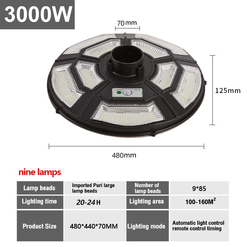 Lamp Pole ufoSolar street light pole 4M Heavy Duty Galvanized Steel Split Connect Mounting pole ...