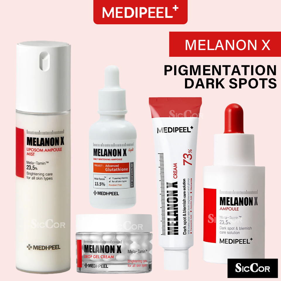 MediPeel Melanon X Ampoule/ Mist Spray/ Drop Gel Cream Dark Spots ...