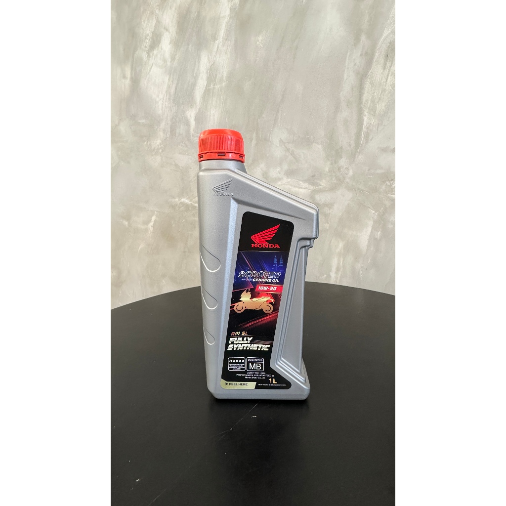 Engine Oil Honda Semi/Fully Synthetic SL 10W-30 MA Scooter Fully ...