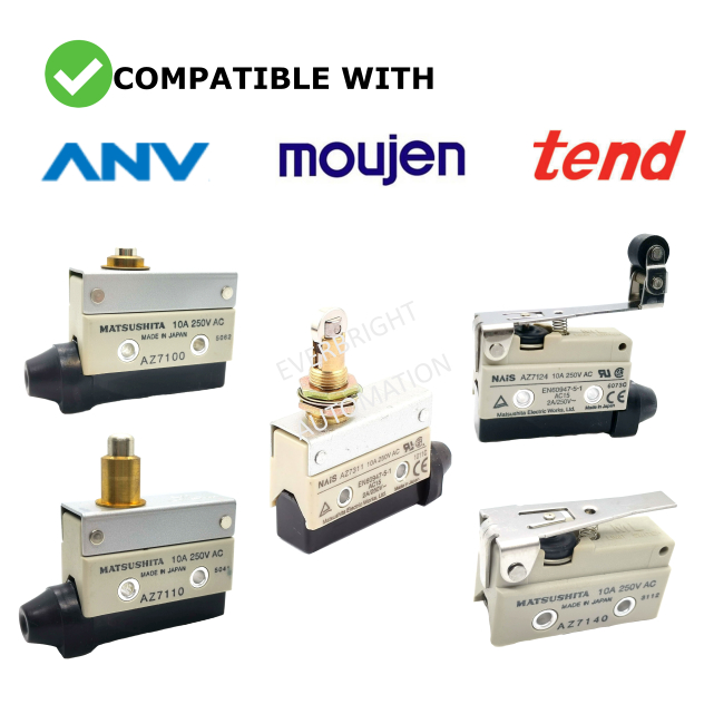 AZ Micro Switch Limit Switch TZ LS 7100 7110 7124 7140 7311 MN-5100 5110 5124 5140 5311 | Shopee ...