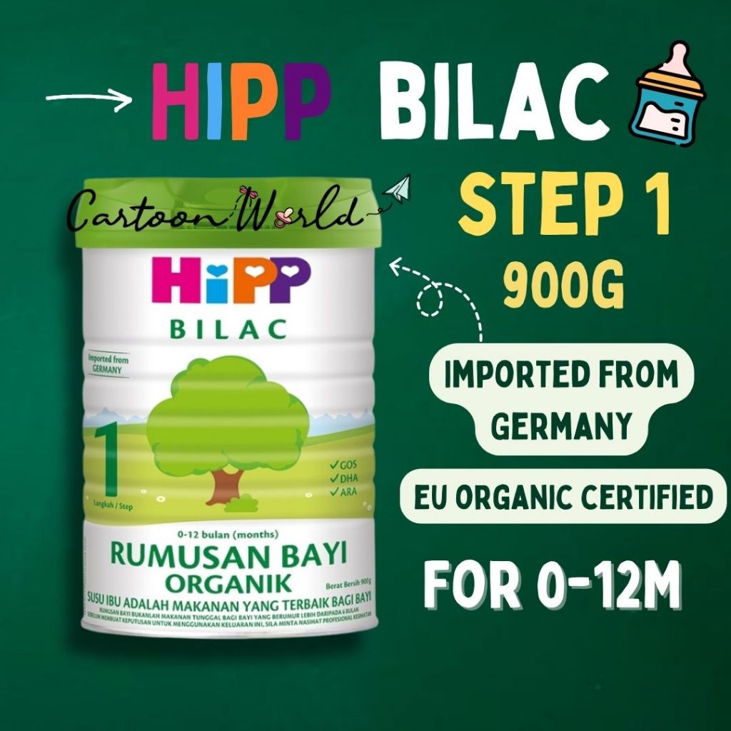 HiPP Step1 BILAC Organic Infant Formula HiPP Step3 JUNIOR Organic ...